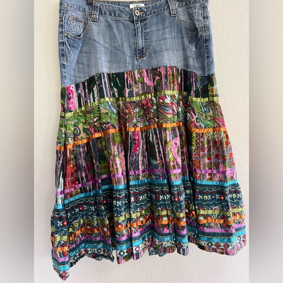 Cato | Skirts | Cato Upscale Hand Made Skirt With Gorgeous Flare Size 8 ...